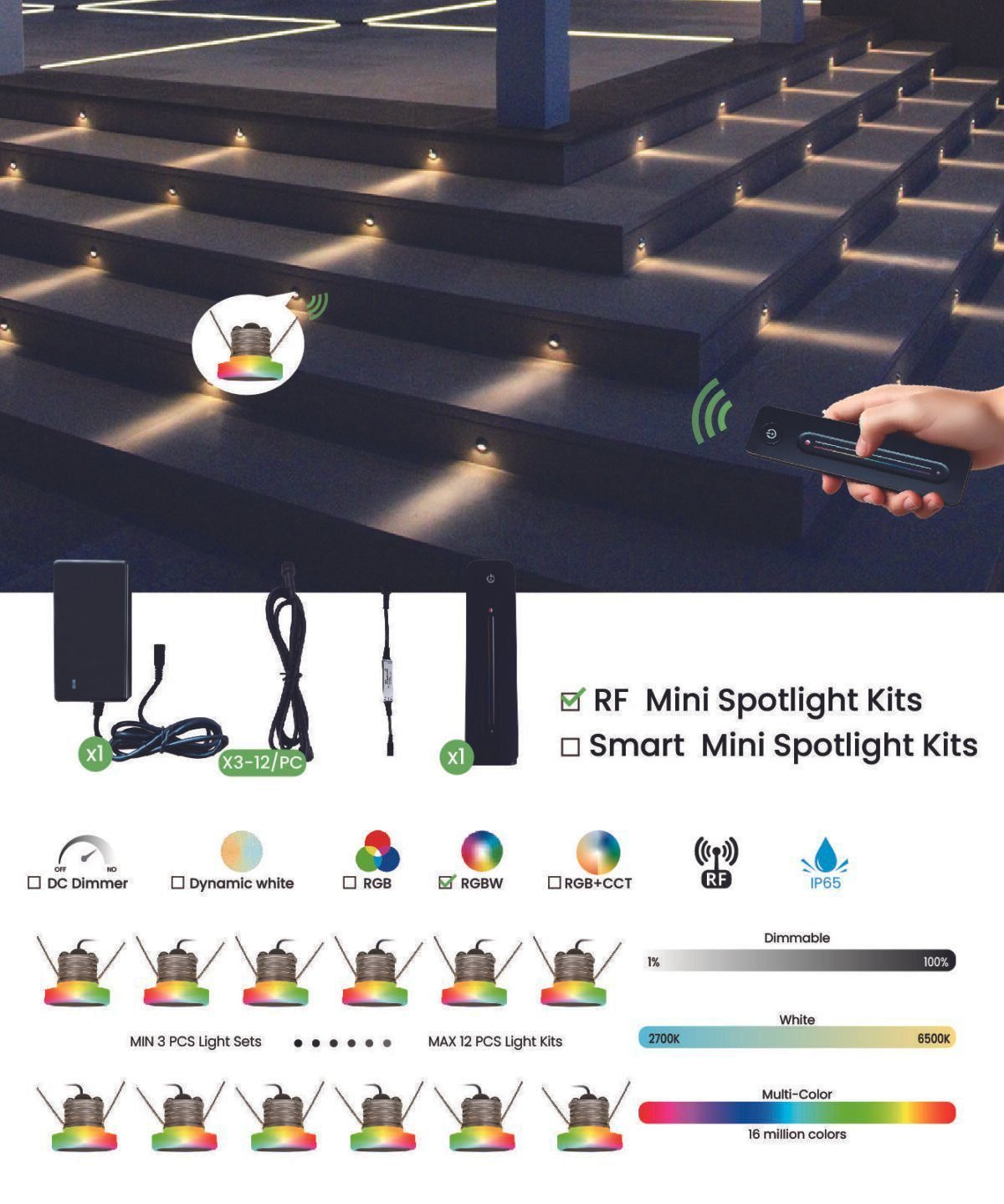 Best Outdoor LED Step Lights Kit - Wholesale Supplier