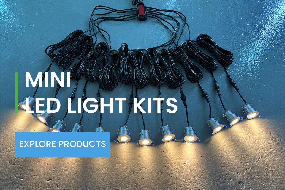 3W DC24V Smart Dimmable Mini LED Spotlight Kit